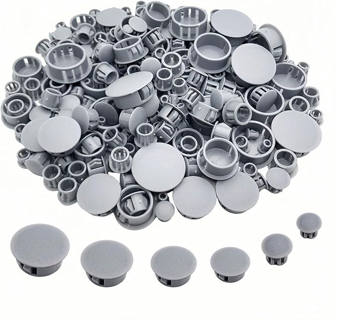Amazon.com: Golderaccess 240Pcs 6 Sizes Plastic Hole Plugs,Plastic ...