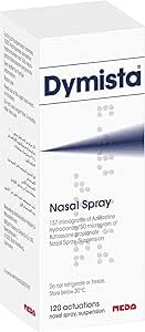 Dymista Nasal Spray 120 Actuations for the Relief of Nasal Congestion ...
