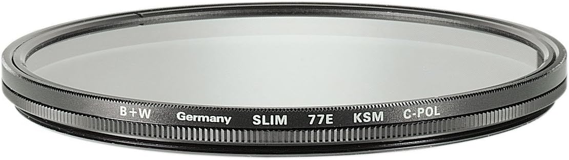 B + W 77mm Kasemann Circular Polarizer Filter Multi Resistant Coating ...