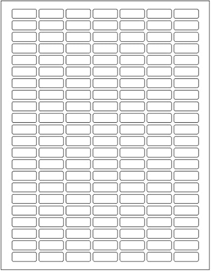 White Rectangular Labels + Bonus Color Labels - Value Pack - White ...