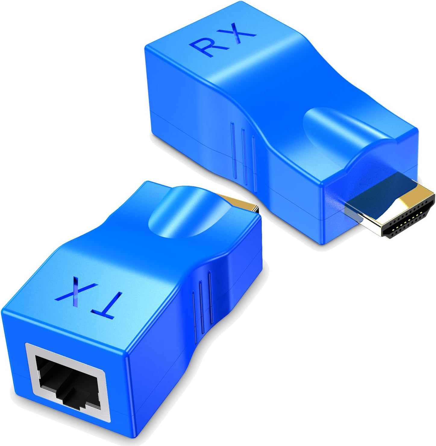 Amazon.com: Znoogrn 4K HDMI to RJ45 Extender, HDMI Extender Over ...