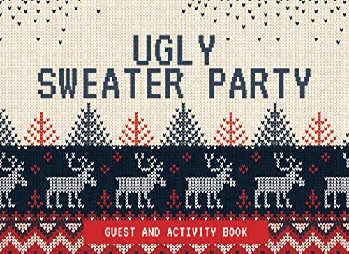 Ugly Sweater Party Guest and Activity Book: Multiple Choice, Room to ...