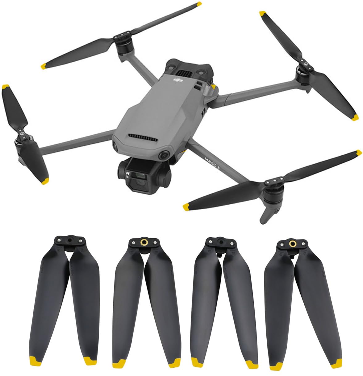 Mavic 3 Pro Propeller Low-Noise Replacement Parts Propeller Blades for ...