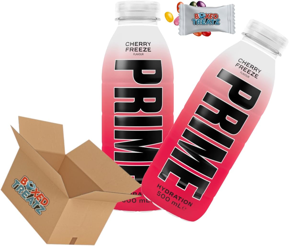 Prime Hydration - Prime Cherry Freeze Bottles (2x500ml) By Logan Paul ...