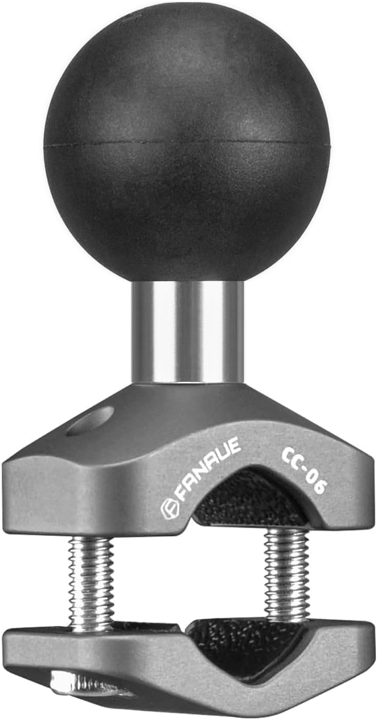 Amazon.com: FANAUE Aluminum Alloy Handlebar Clamp Mount U-Bolt Base ...