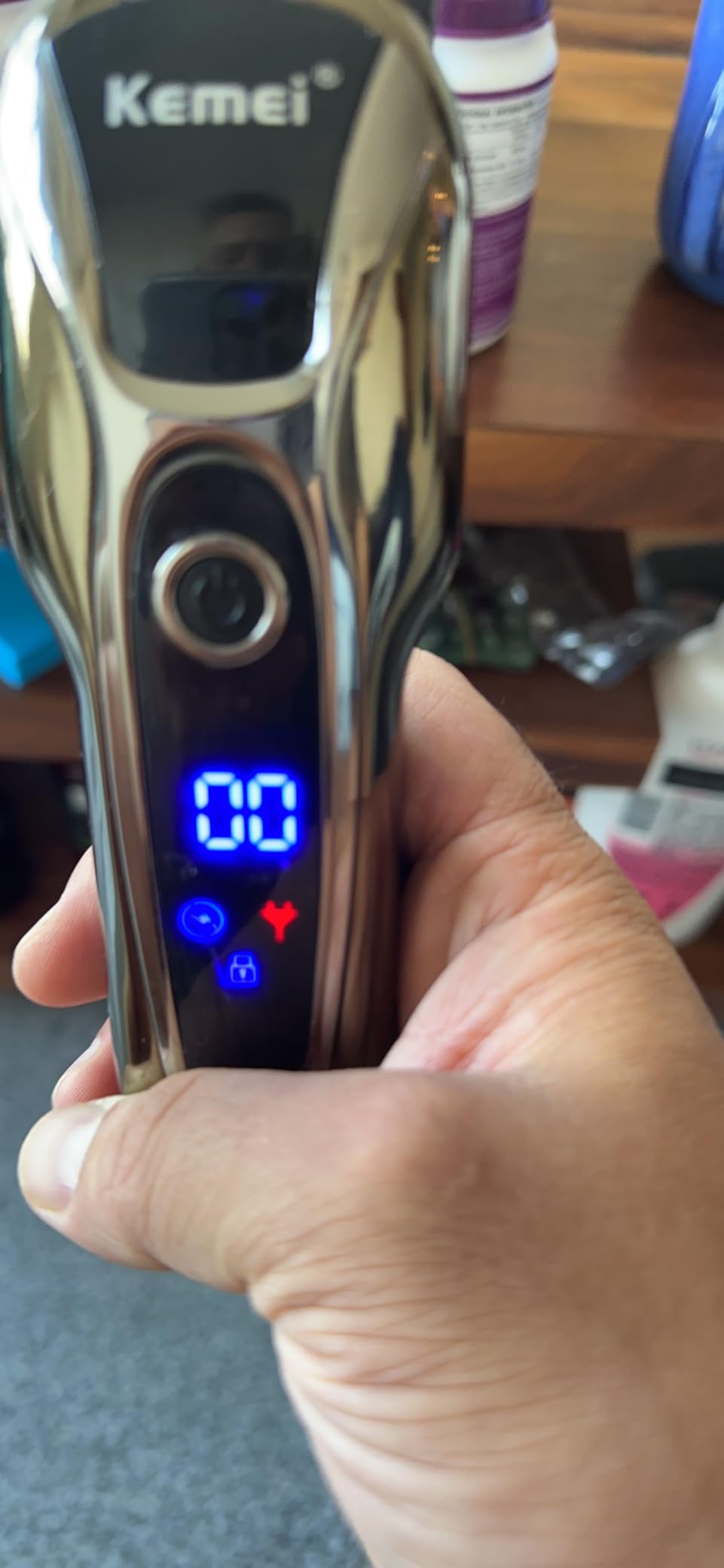 Kemei Km-1990 Turbo Hair Cutting Machine Bivolt : Amazon.in: Beauty