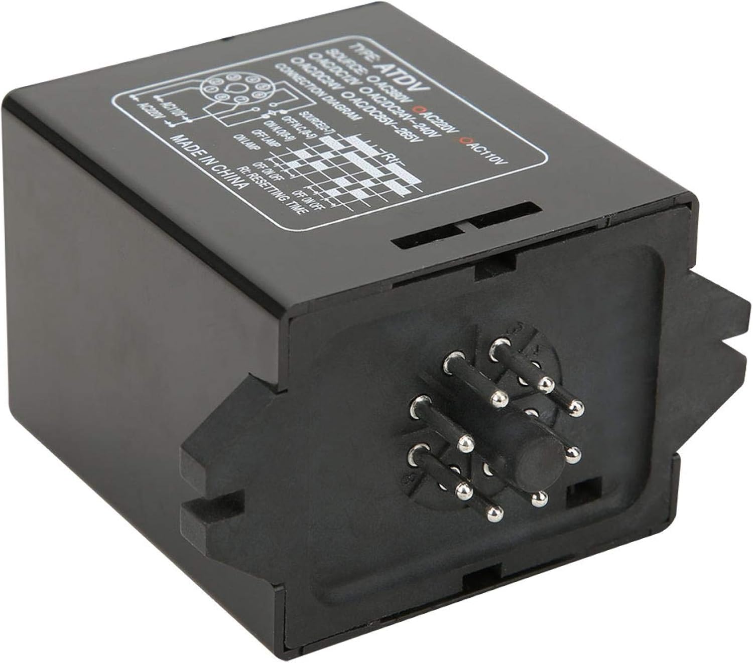 Oumefar Multi-Section Short Period Timer with Twin Relay Control ...