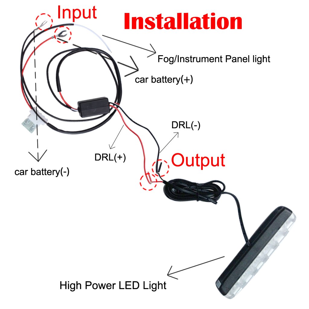 DIY Guide IJDMTOY Daytime Running Lights DRL Switch, 44% OFF