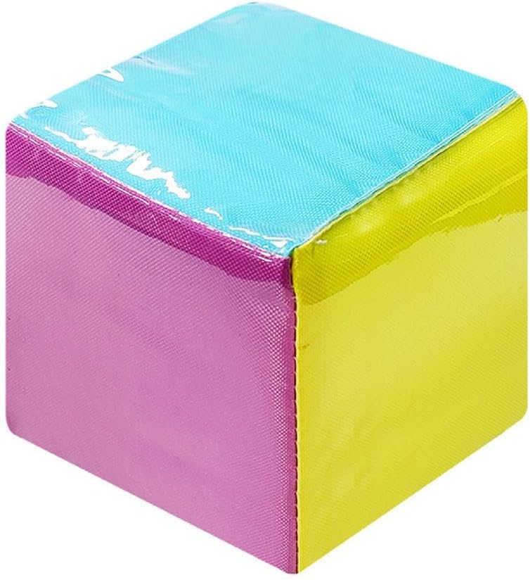 Learning Dices With 6 Sided Clear Pockets Photo Pocket Stacking Blocks ...