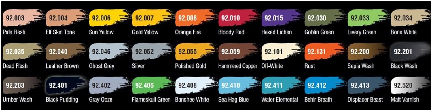 Amazon.com: D&D Prismatic Paint: Basic Starter Case : Arts, Crafts & Sewing