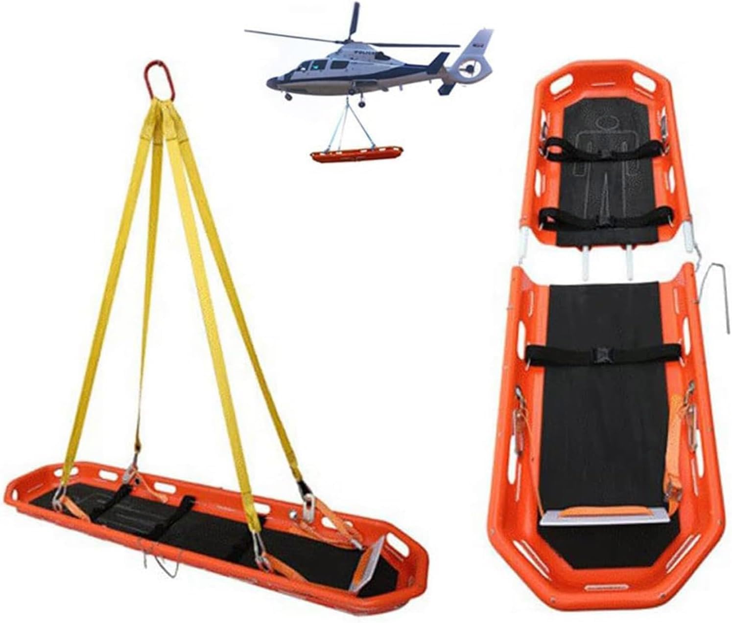 Amazon.com: MHOZLHY Folding Basket Stretche, Portable Rescue Basket ...