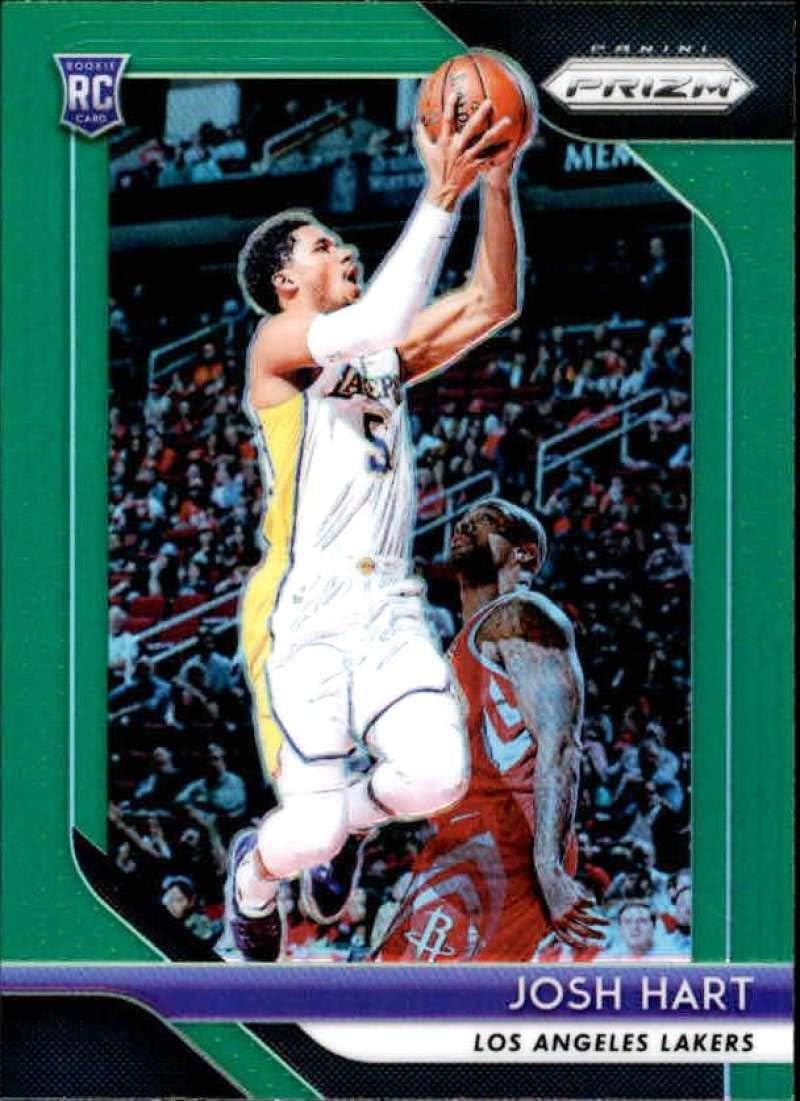 Amazon.com: 2018-19 Prizm Green Prizms Basketball #46 Josh Hart Los ...