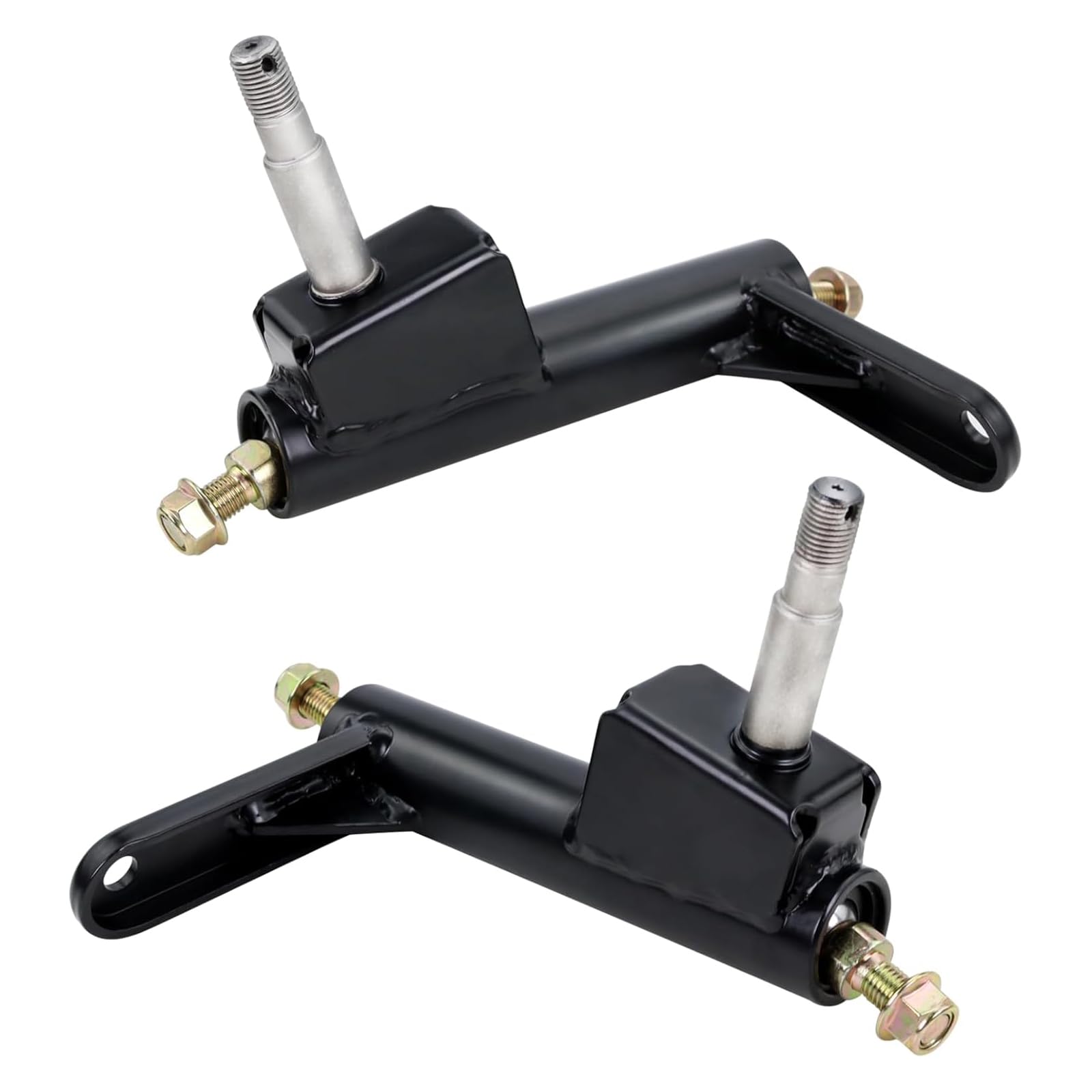 Amazon.com: Left & Right Go Kart Front Steering Knuckle Spindle for ...