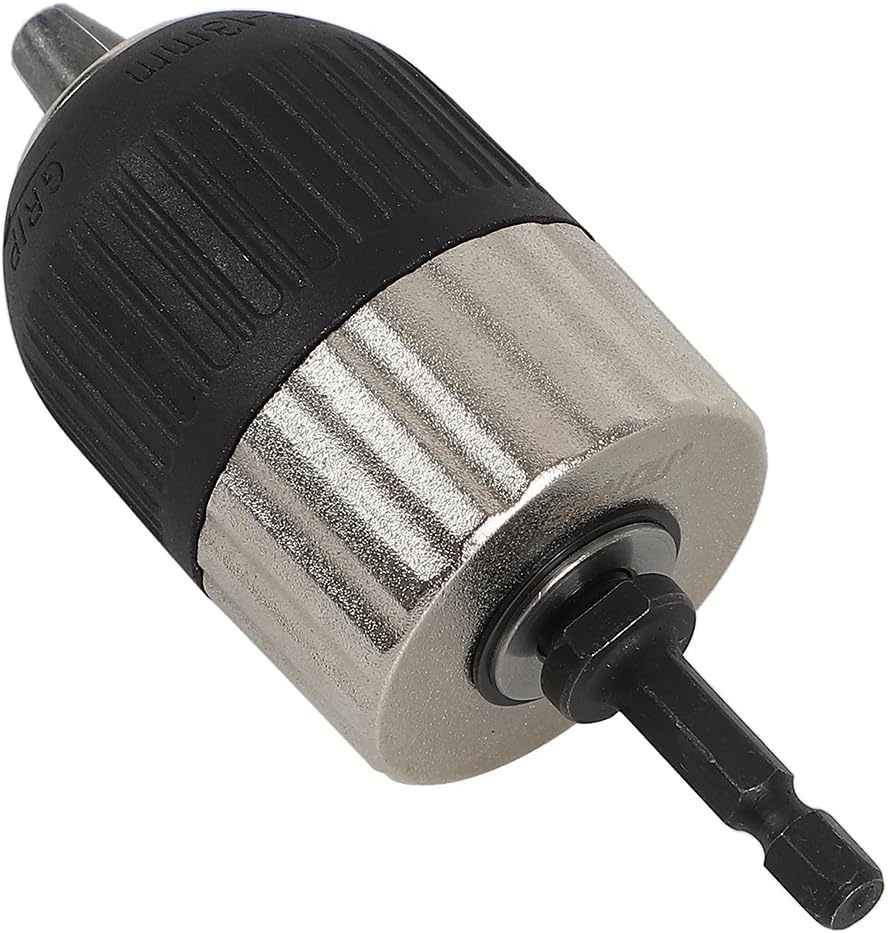 Amazon | TKY ドリルチャック アダプター 変換 固定 キーレス 六角軸 電動ドリル インパクトドライバー | ドリルチャック