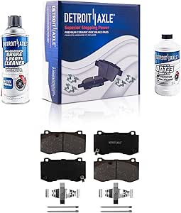 Amazon.com: Detroit Axle - Front Brake Pads for Chrysler 300 Dodge Challenger Charger Magnum ...