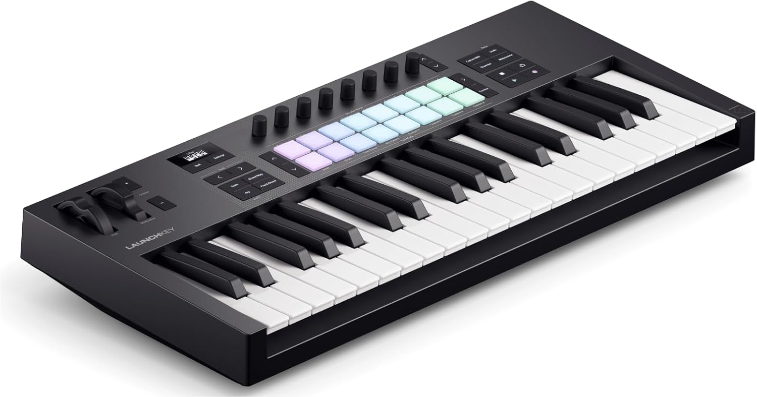 Novation Launchkey 37 [MK4] — Compact 37 Key, USB, MIDI Keyboard ...