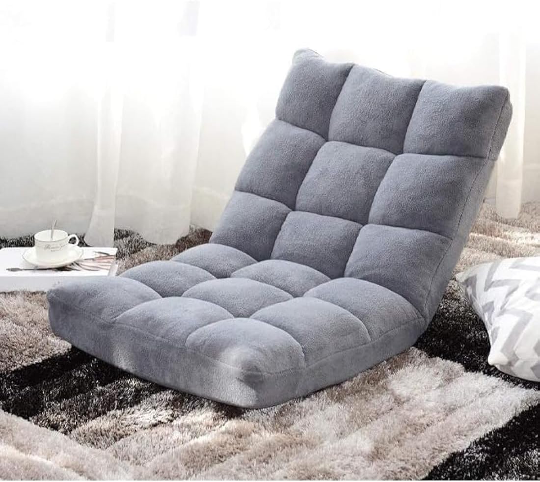 Fitness World Ground Chair For Camping And Trips Sponge Padded Velvet ...