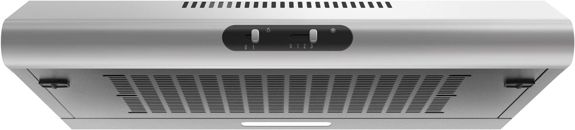 Cookology Visor Cooker Hood | 60cm Stainless Steel Extractor Fan Top ...