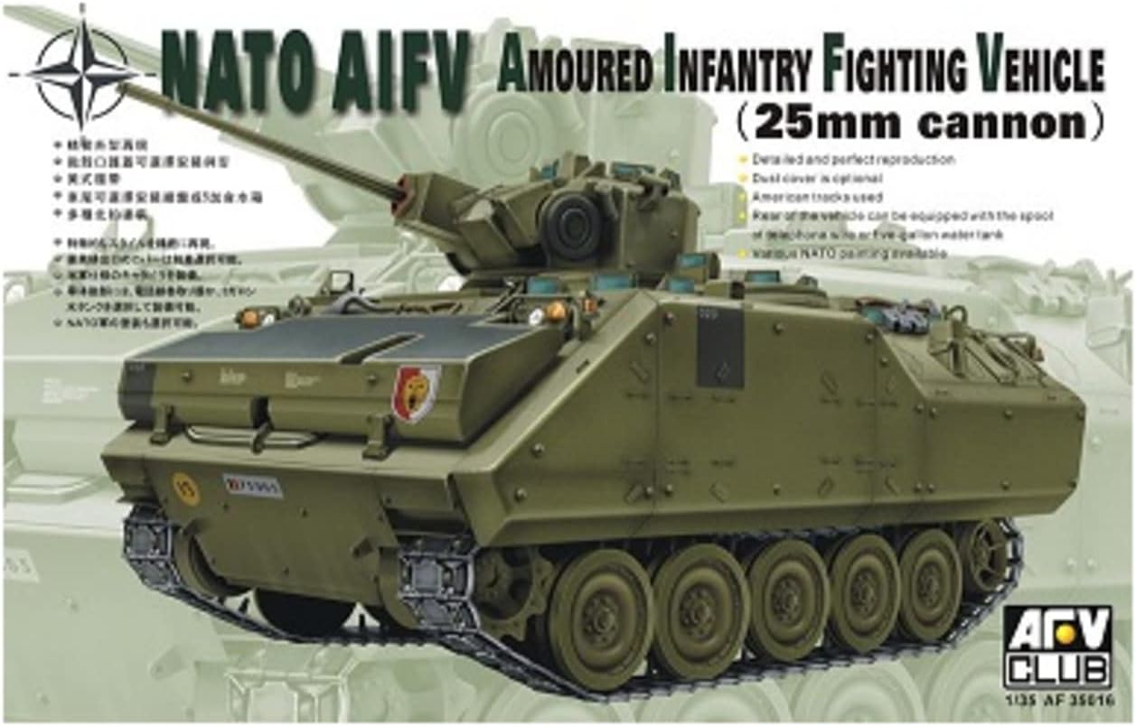 AFV Club 1:35 - NATO AIFV Armored Infantry Vehicle (25mm Cannon ...