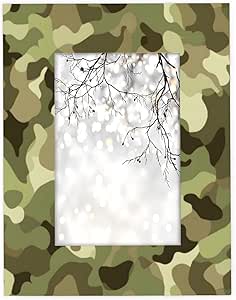 Amazon.com - Funky Qiu 4x6 Picture Frame Military Camo Camouflage Photo ...