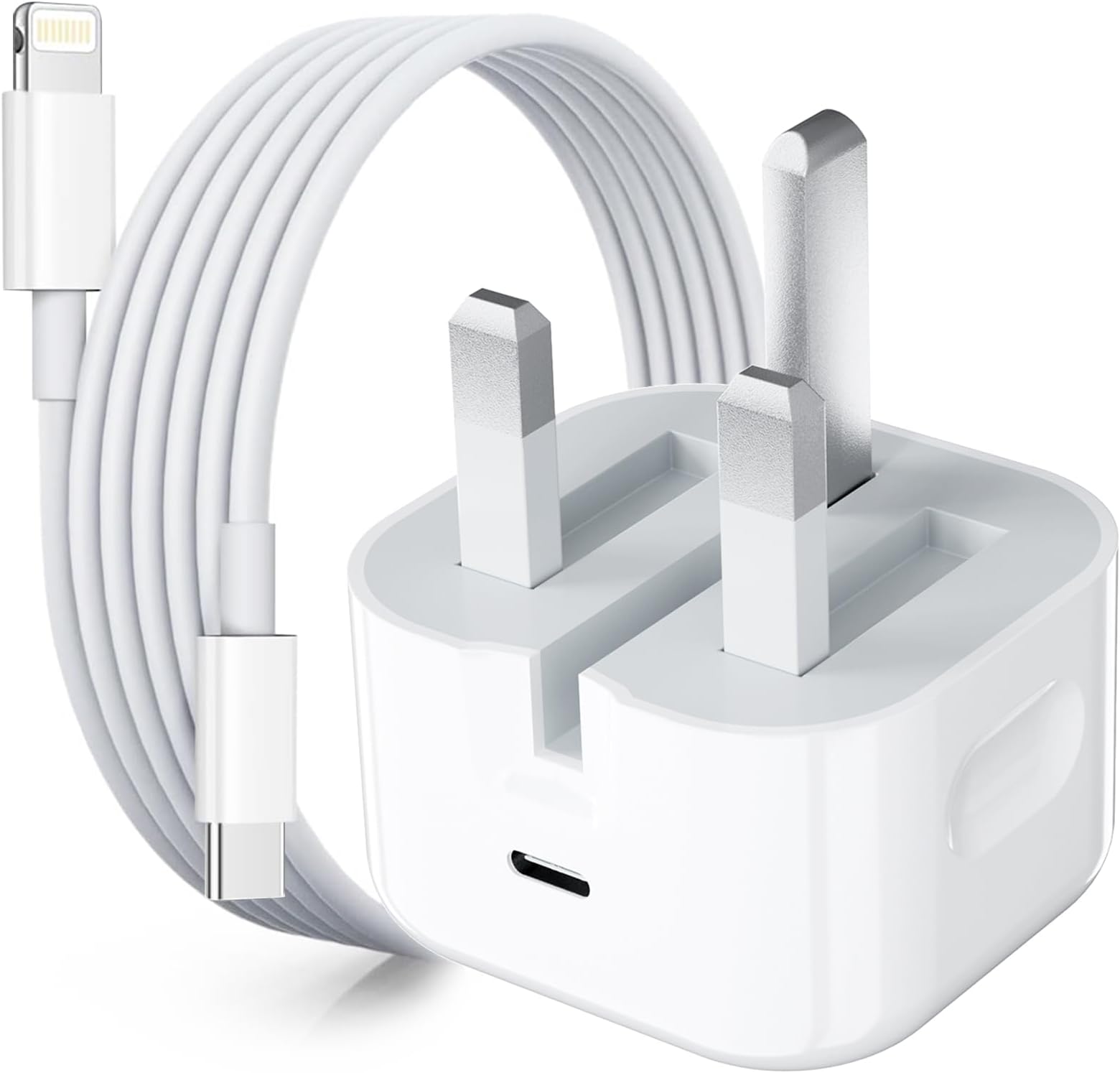 iPhone Fast Charger, 20W USB C iPhone Charger Plug with 1M Fast ...