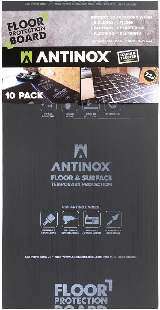 Antinox Floor & Surface Correx Protection Boards - 10 x Pack (1.2m x 0 ...