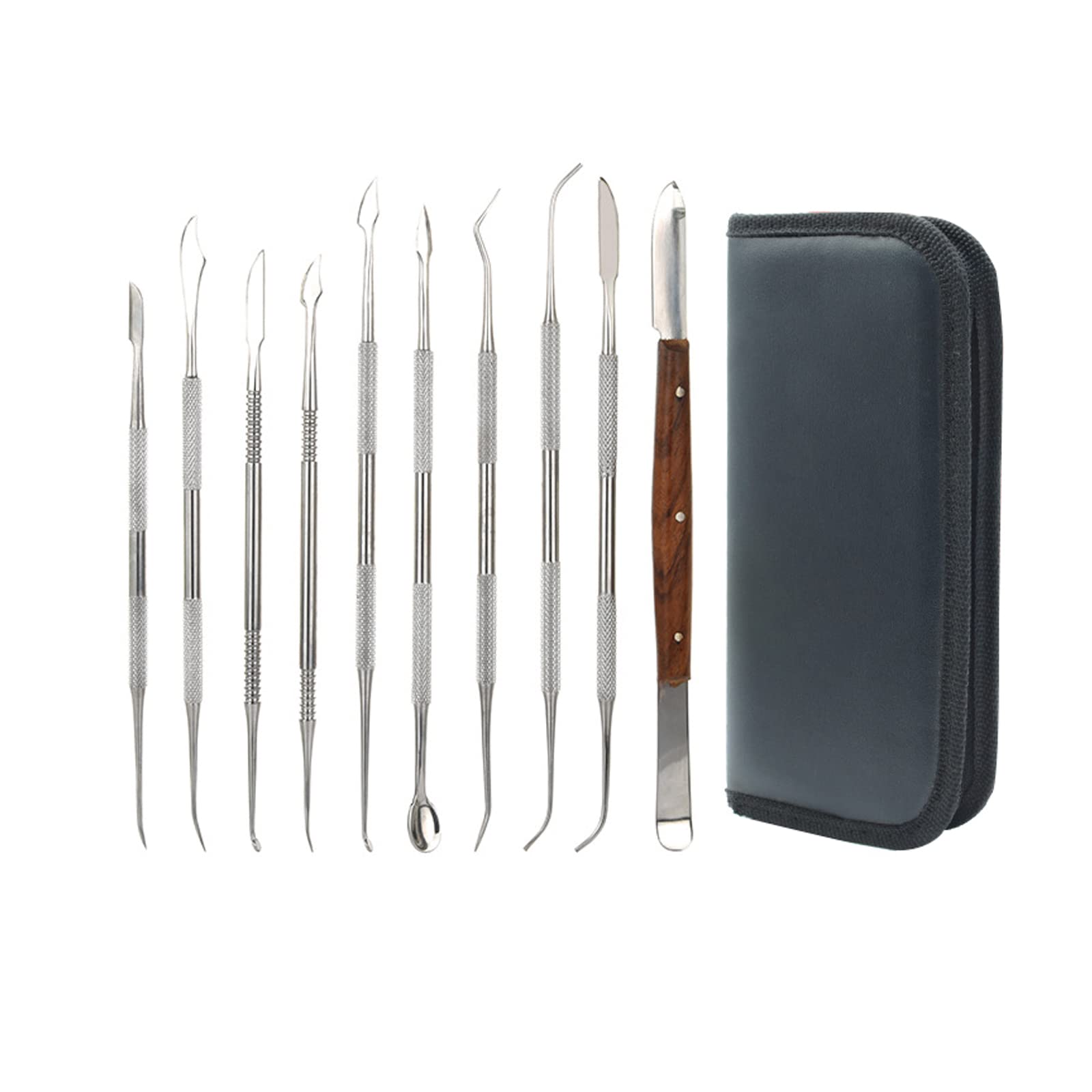 Amazon.com: Angzhili Stainless Steel Dental Wax Carver Tools,10 Pcs ...