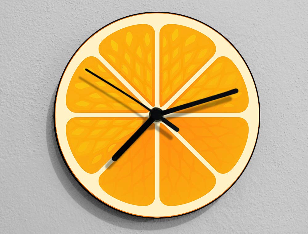Amazon.com: Orange Fruit Wall Clock : Handmade Products