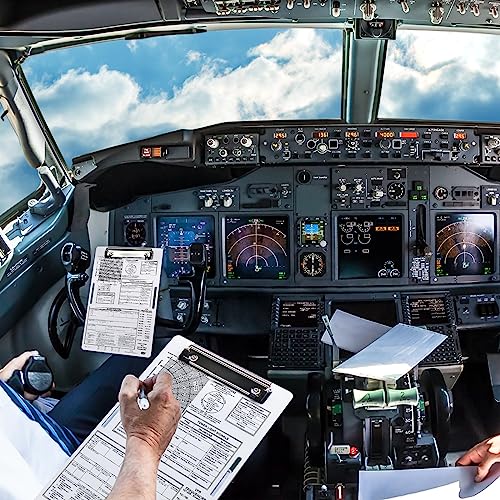 Snapklik.com : Pilot VFR Aluminum Kneeboard Aviation Notes Writing ...