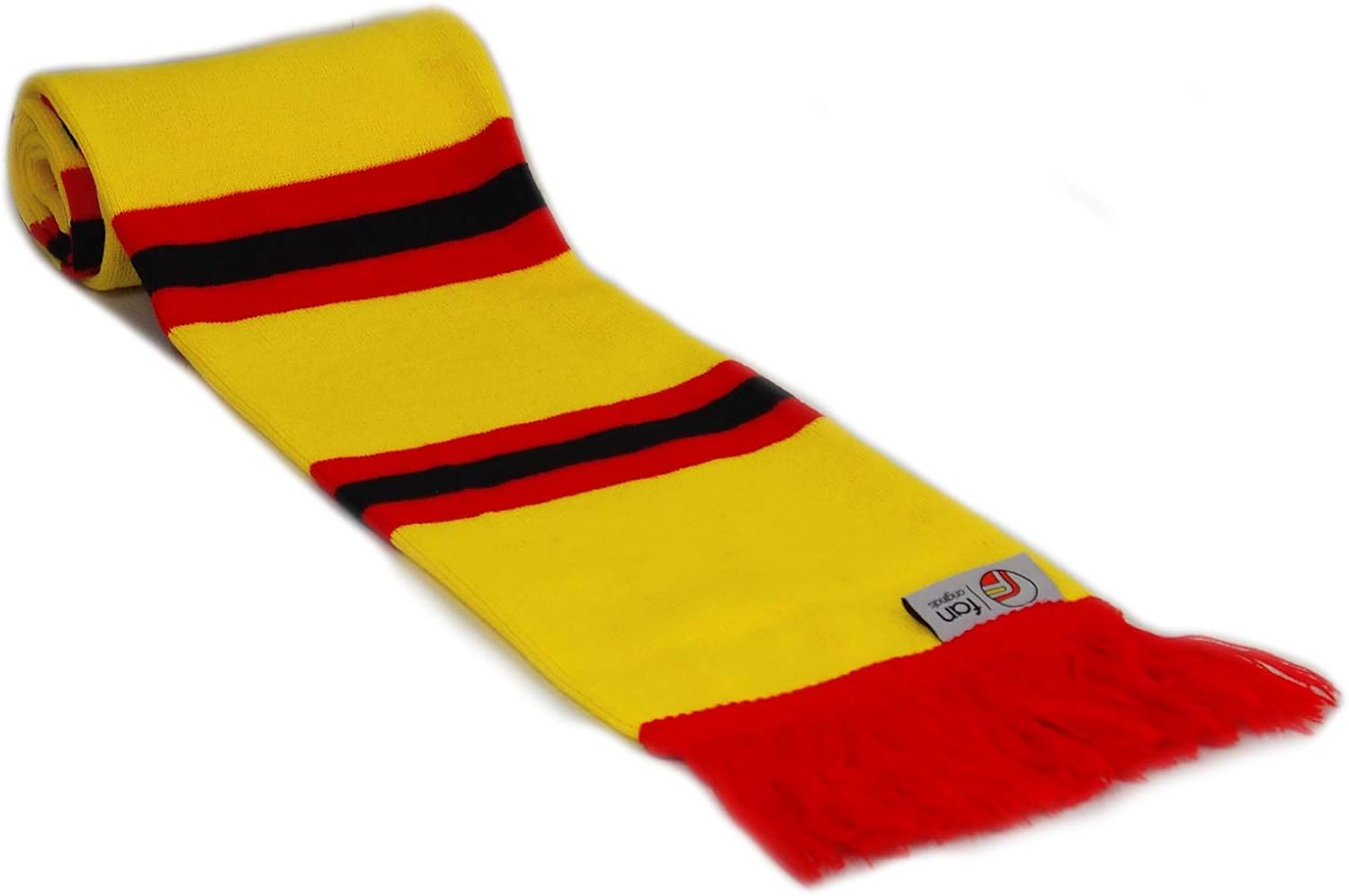 Amazon.com: fan originals Retro Soccer Bar Scarf in Watford Colours ...