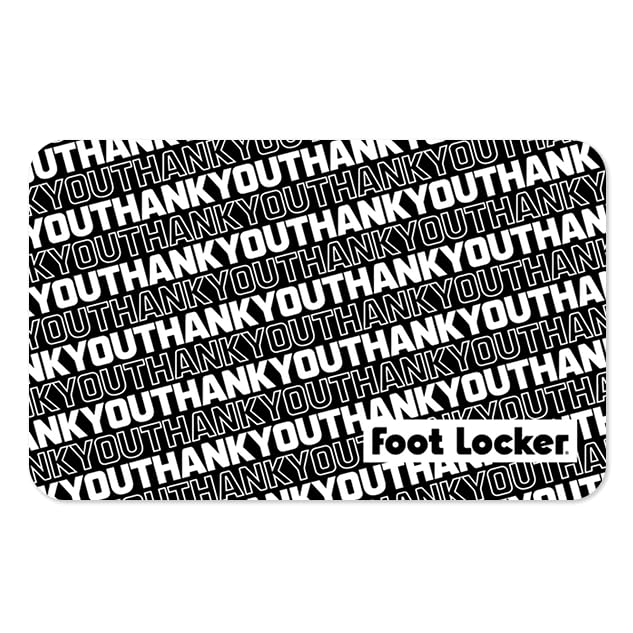 Amazon.com: Foot Locker Thankful Gift Card - Email Delivery : Gift Cards