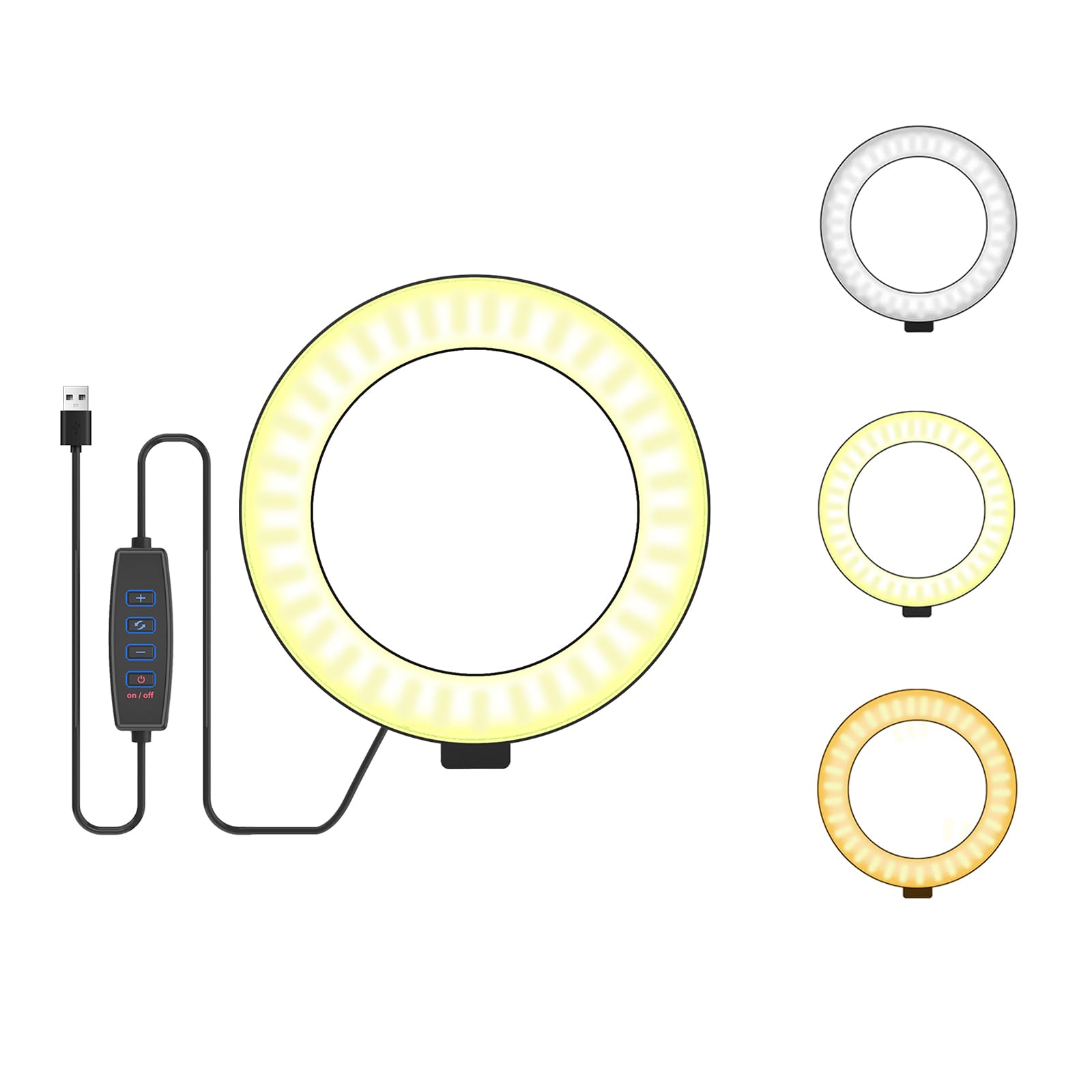 Amazon.com : 6 inch Ring Light Only Without Stand, Hola Light ...
