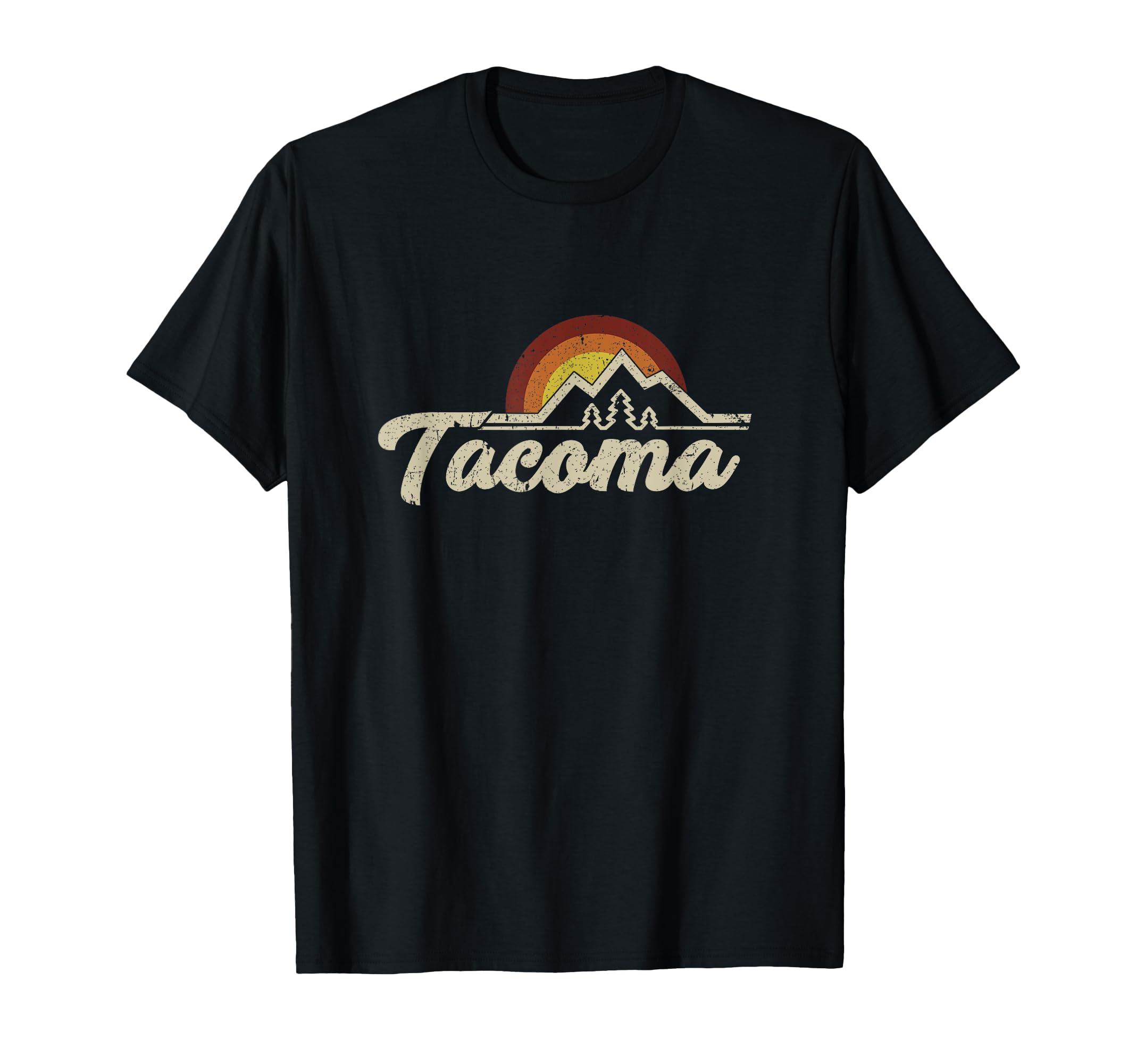 Amazon.com: Tacoma WA retro throwback distressed tshirt gift T-Shirt ...