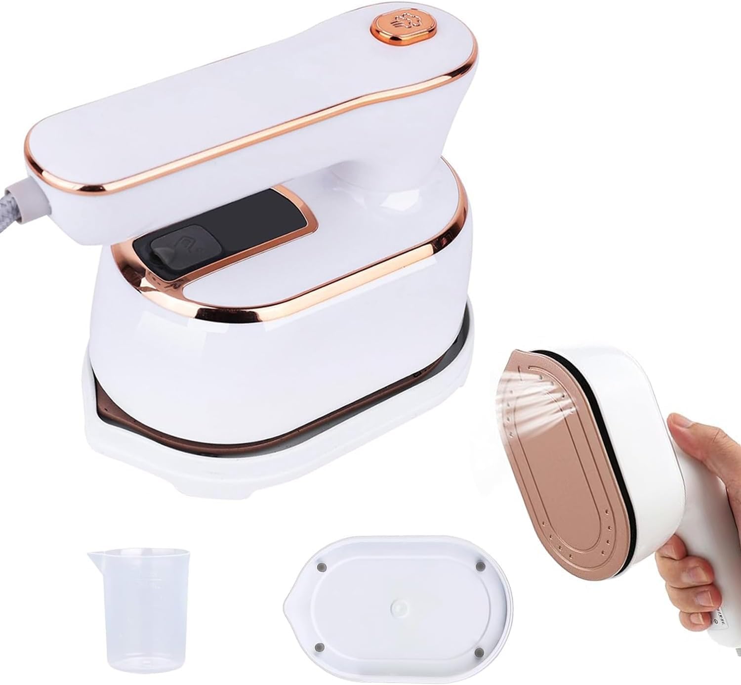 Amazon.com: Portable Iron for Clothes, Travel Mini Steamer, Support Dry ...