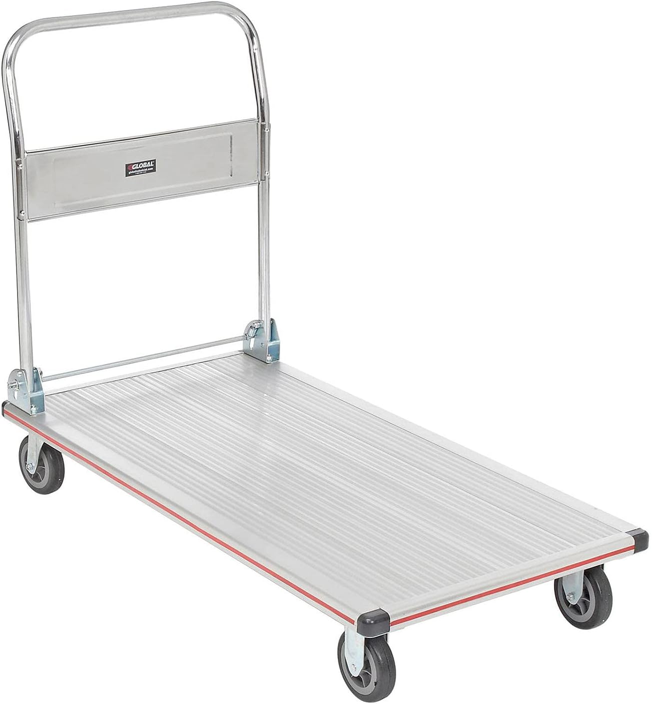 Amazon.com: Global Industrial Folding Platform Truck, Aluminum, 48 x 24 ...