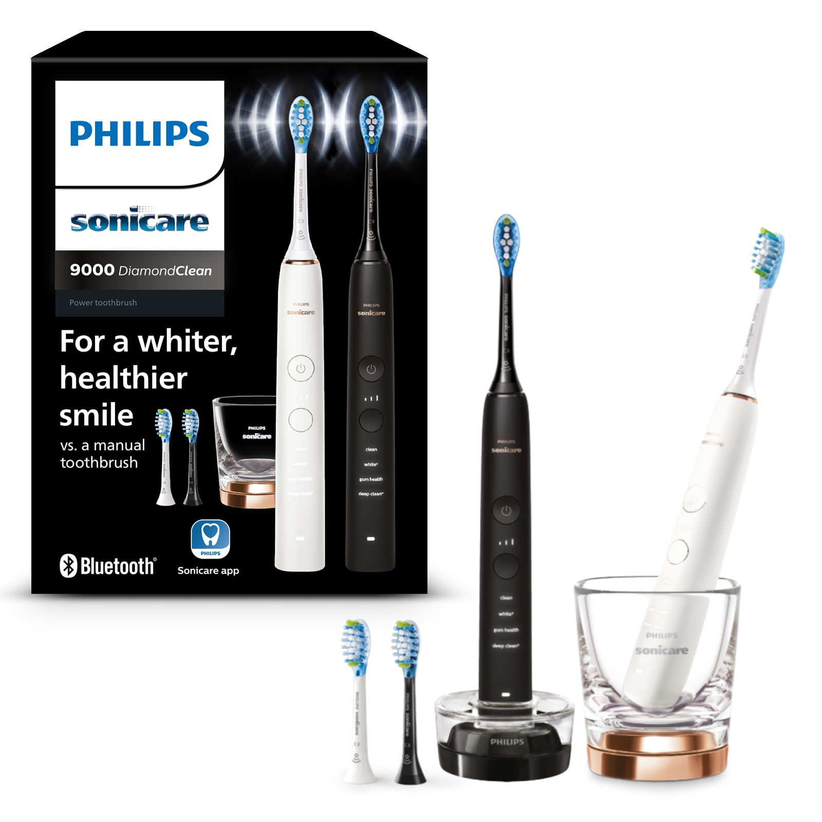 Philips Sonicare DiamondClean 9000 – Brosses à dents électriques ...