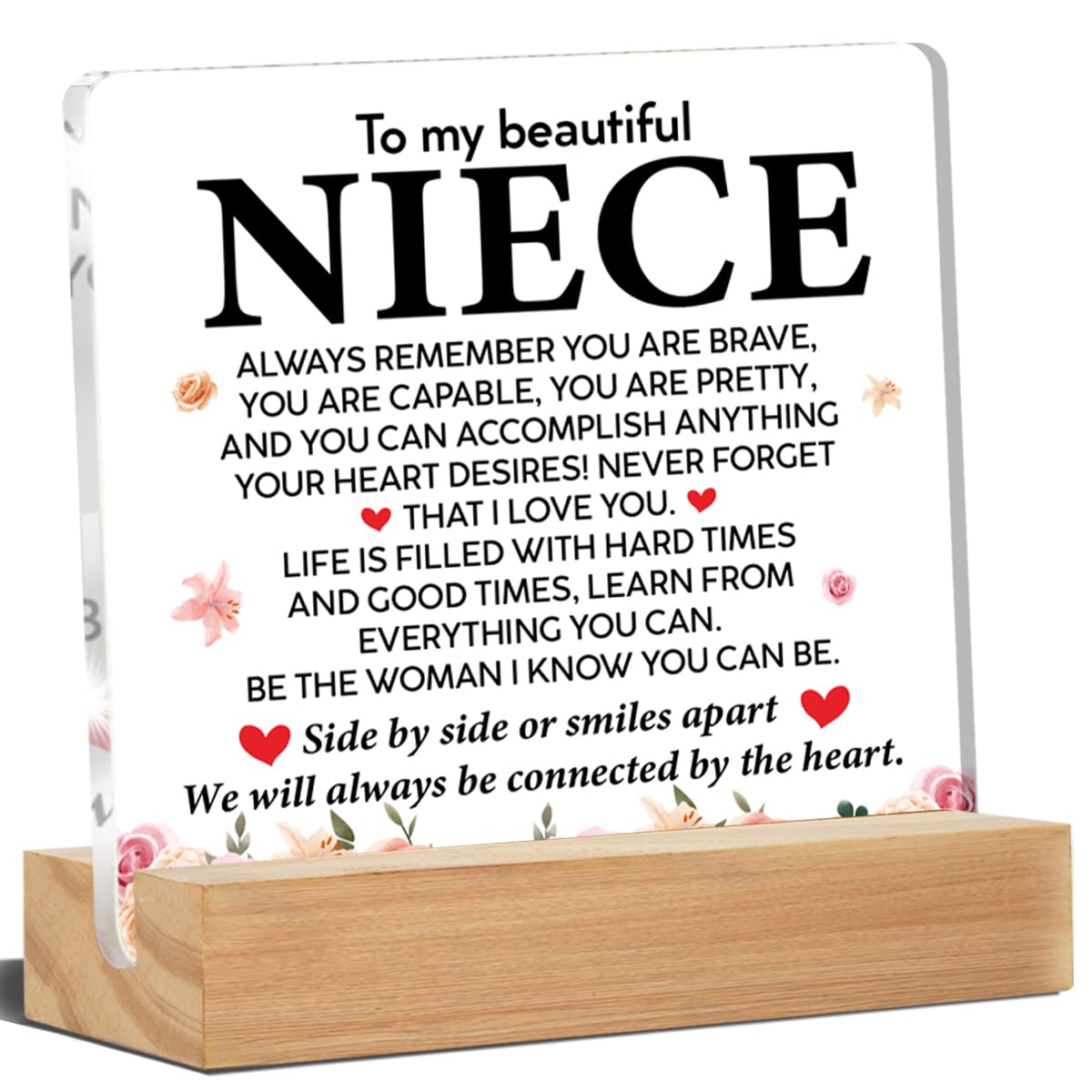 Amazon.com: Niece Gifts, Gift for Niece, Christmas Birthday Gifts for ...