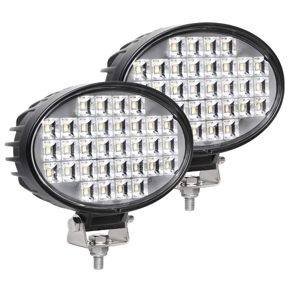 Snapklik.com : EXZEIT 5.7 Inch Oval Led Work Light For Trators