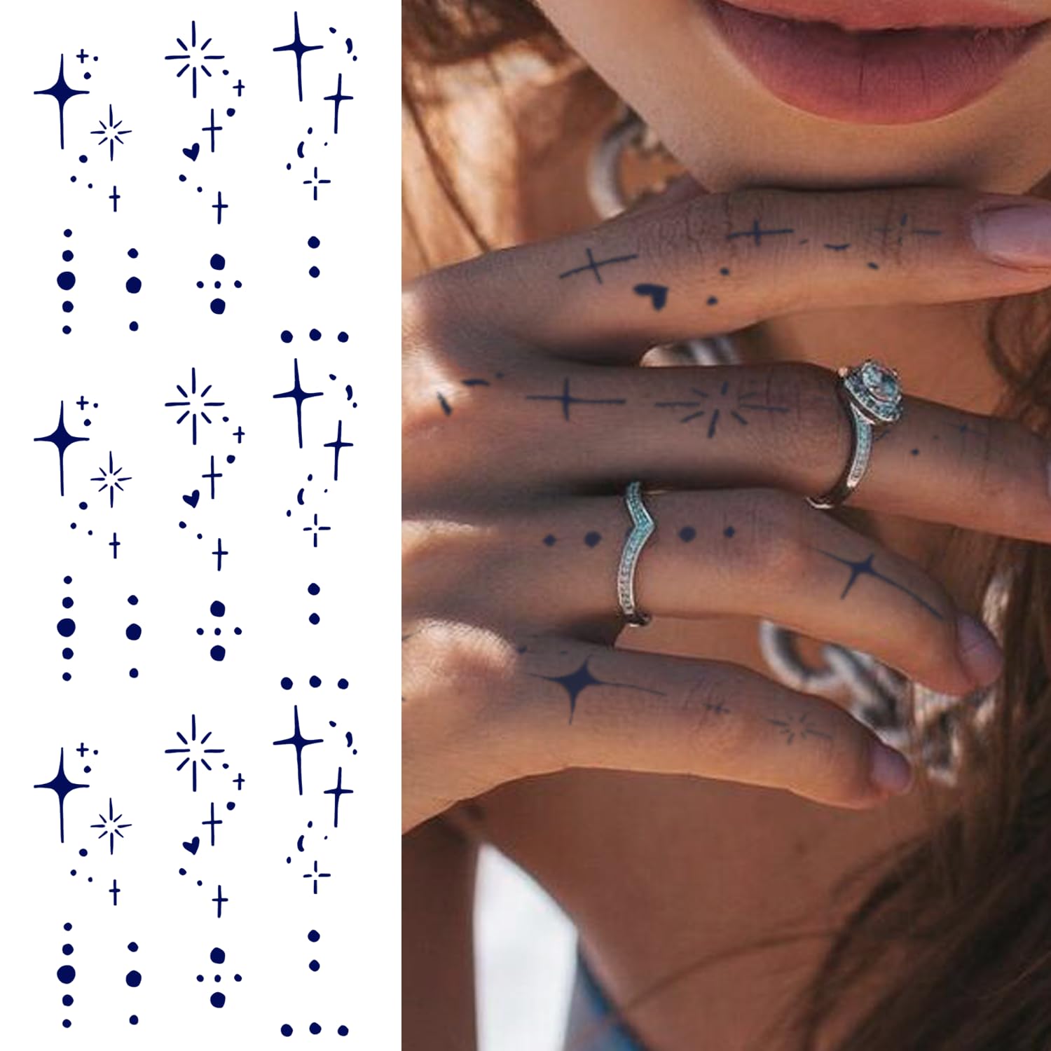 Fake Finger Tattoos