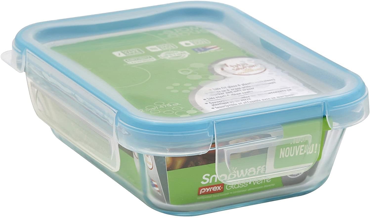 Amazon.com: Snapware 4-Cup Total Solution Round Food Storage Container ...