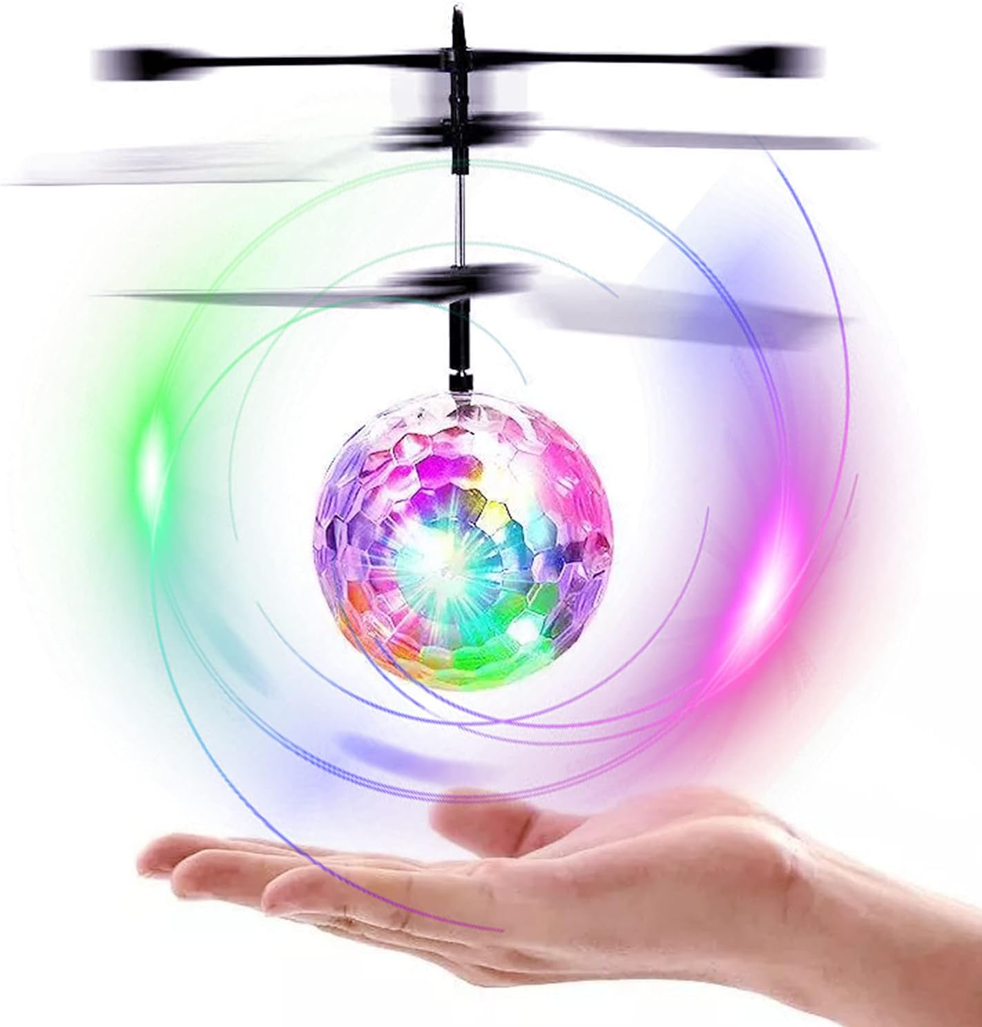 Fliegender Ball Hover Ball mit LED Licht Flying Ball für Kinder Flying ...