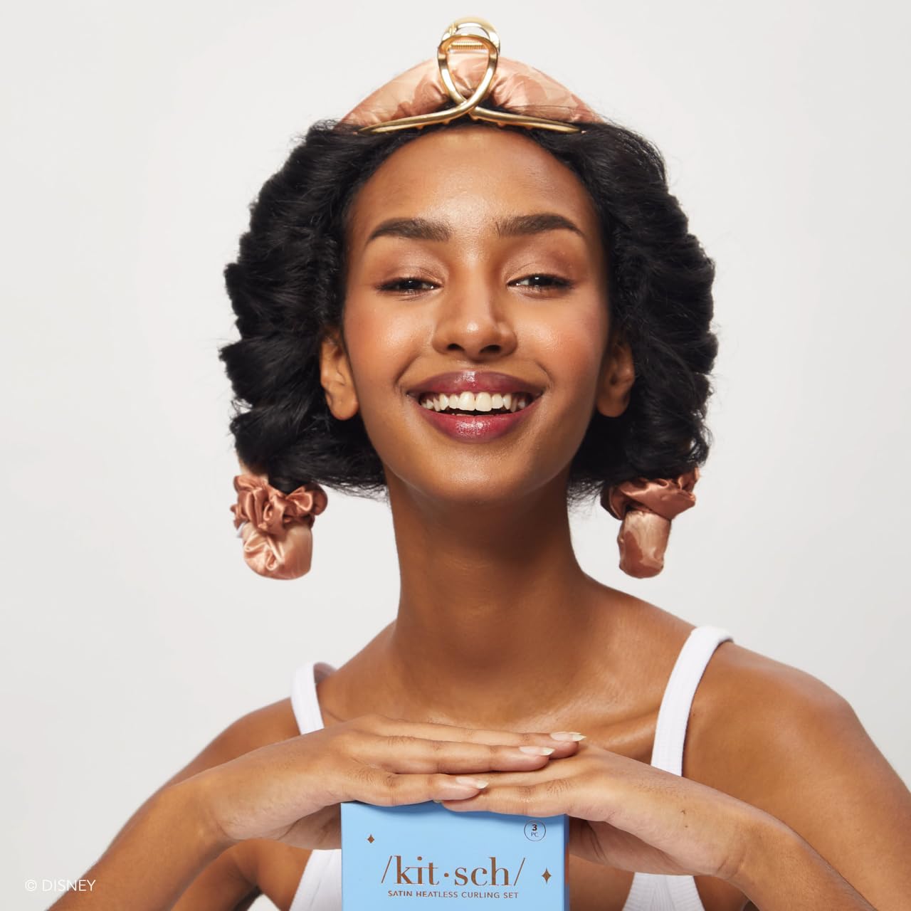 Snapklik.com : Disney X Satin Heatless Curling Set - Heatless Hair ...