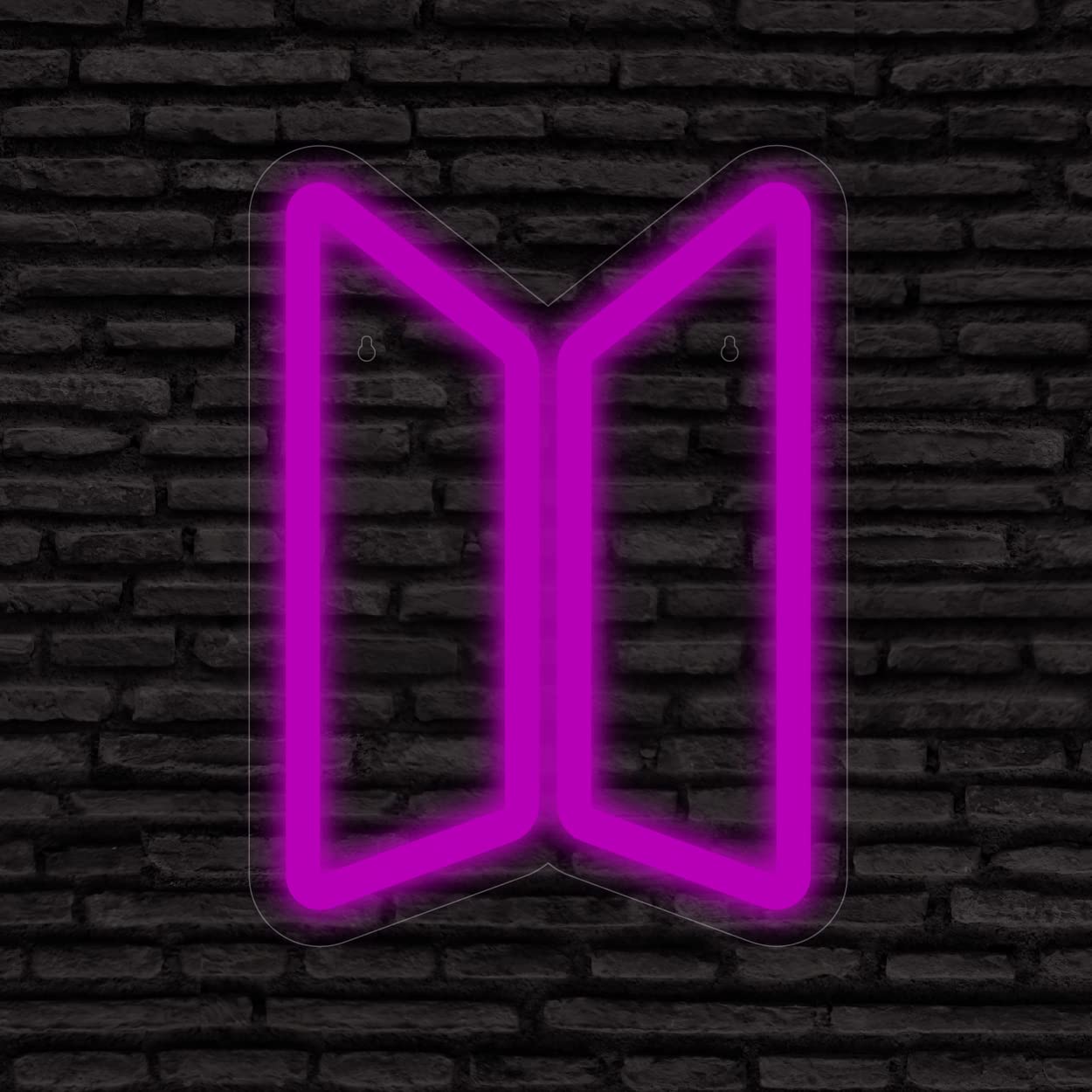 Buy SIGNOOGLE® Neon Light Strip bts Logo For Wall Kids Bedroom Office ...