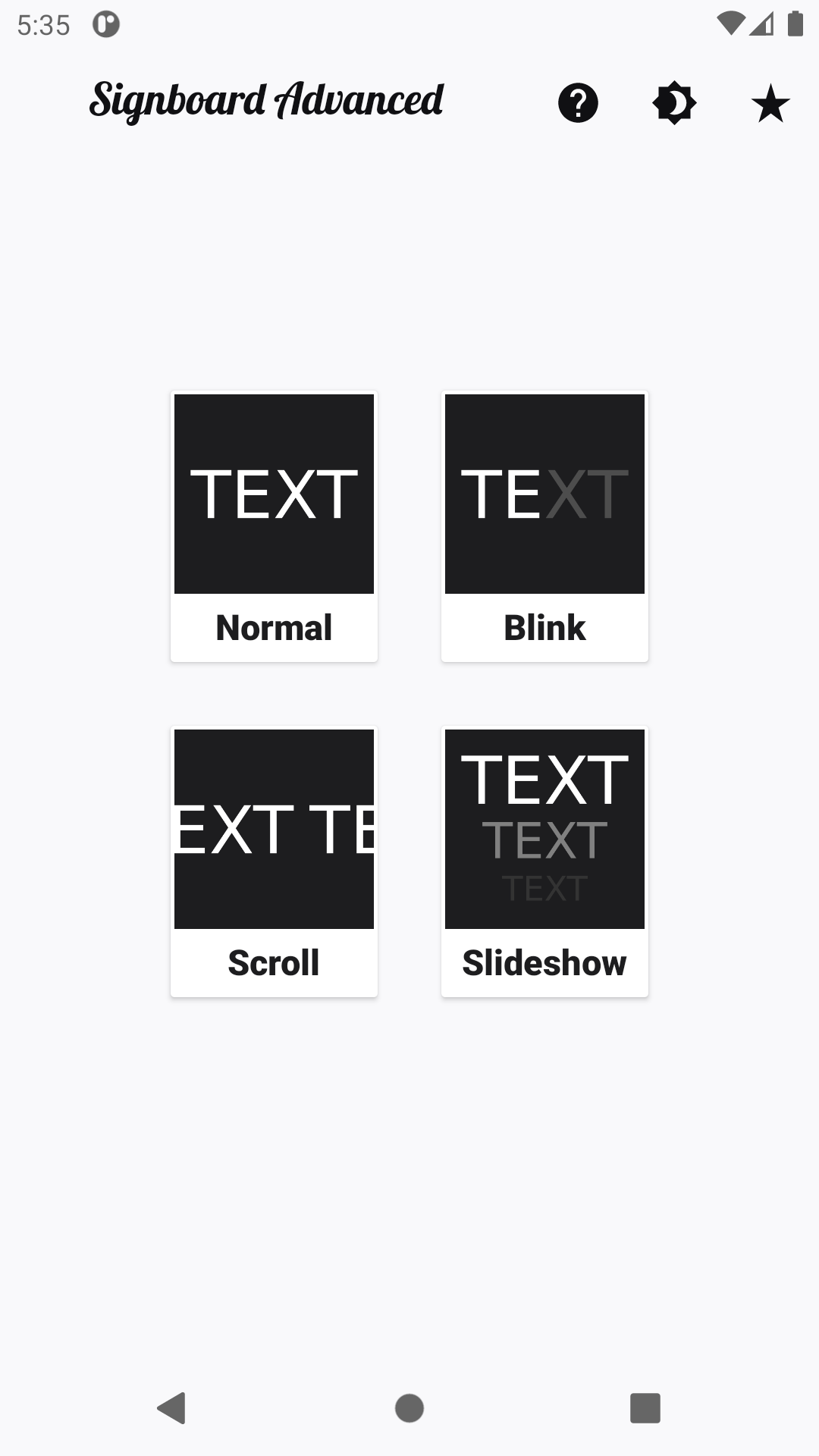 Signboard Advanced - App on Amazon Appstore
