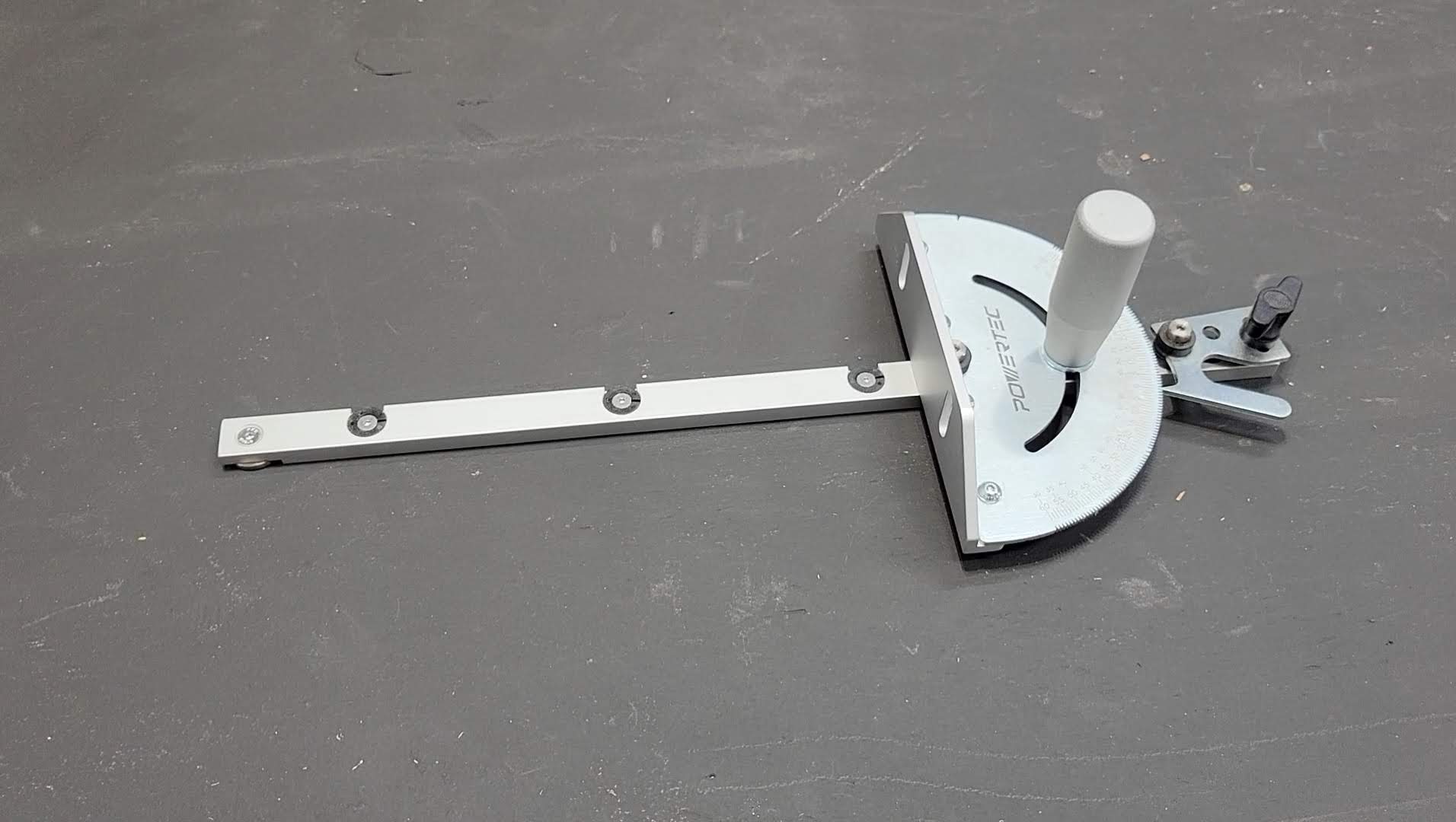 Watch LONG TERM REVIEW! Powertec Miter Gauge on Amazon Live
