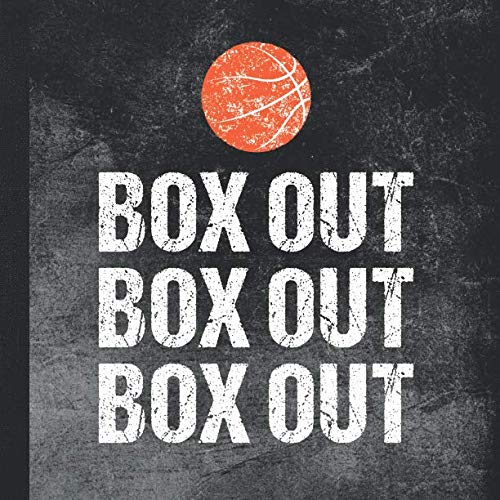 Box Out Box Out Box Out: Basketball Coach Memory Book | Amazon.com.br