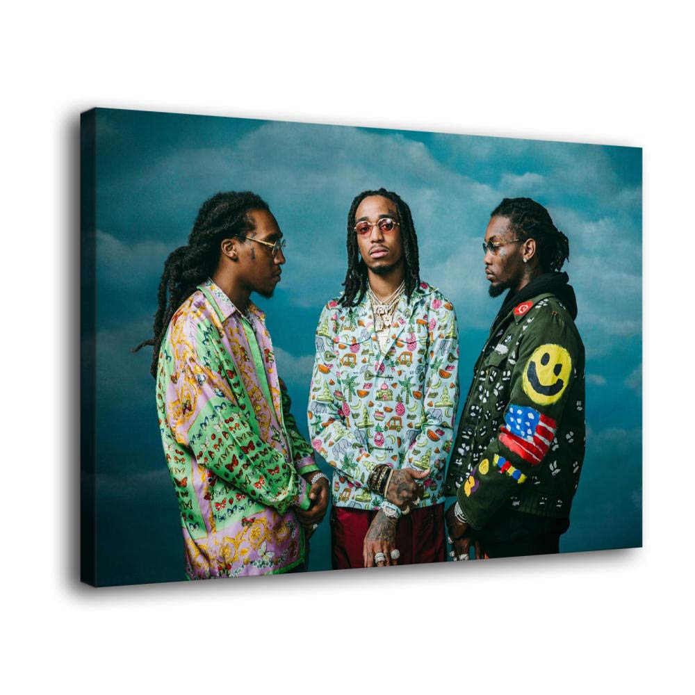 Migos Art Poster Migos Quavo Takeoff Offset Album Cover Art Music