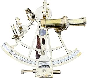 Amazon.com: UNG Brass Working Sextant Solid Brass Ship Astrolabe Celestial Navigation Instrument ...