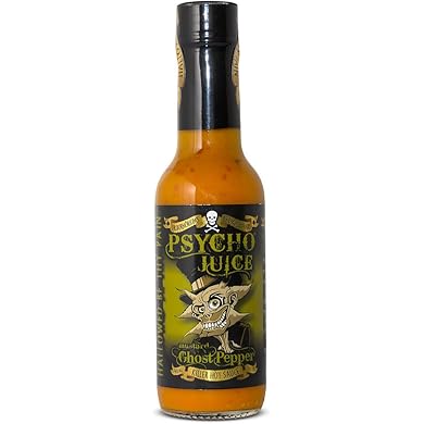 Psycho Juice Mostaza pimienta del fantasma (Pack de 2): Amazon.es ...