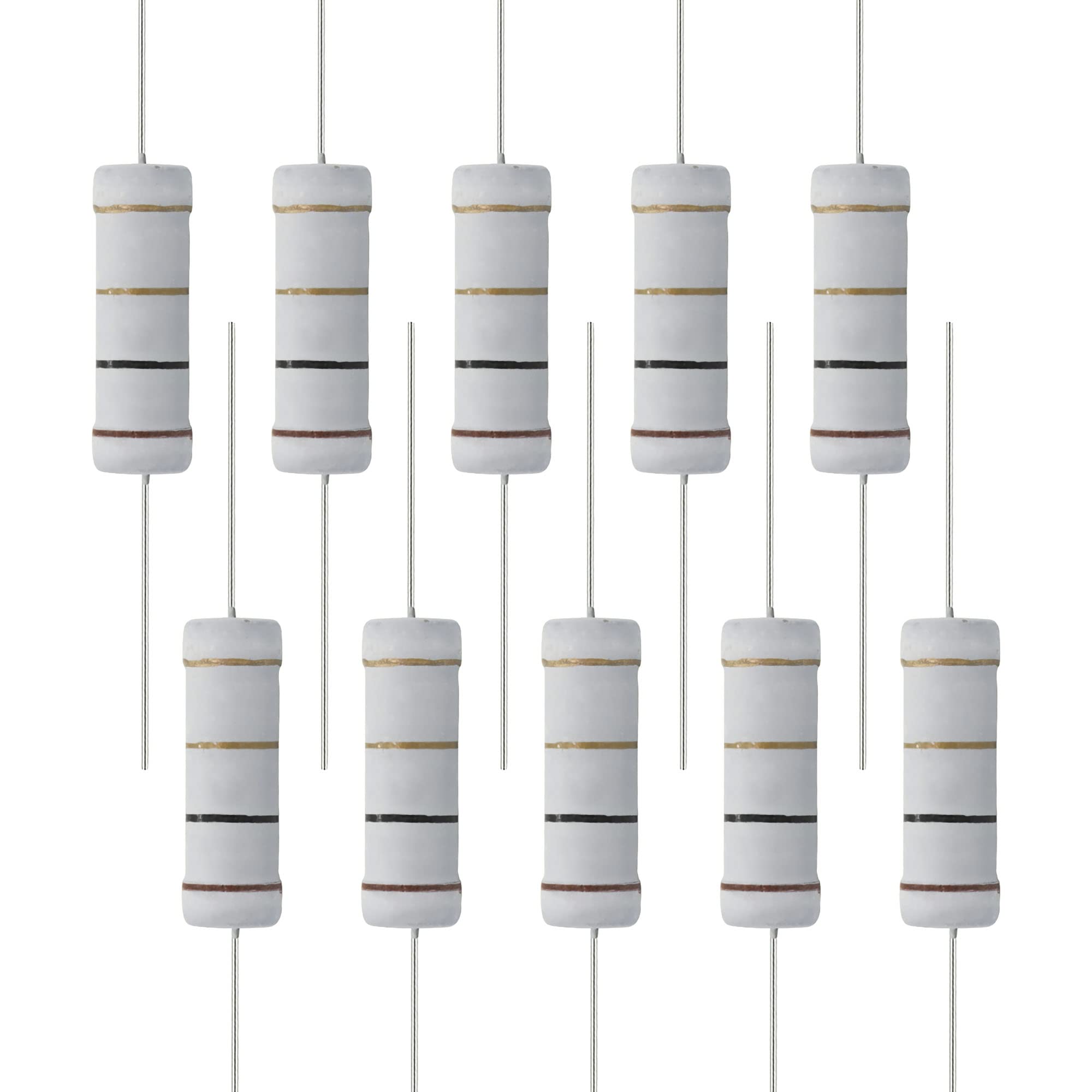 Shop Online Now uxcell 5W 500 Ohm Power Resistor Ceramic Cement ...